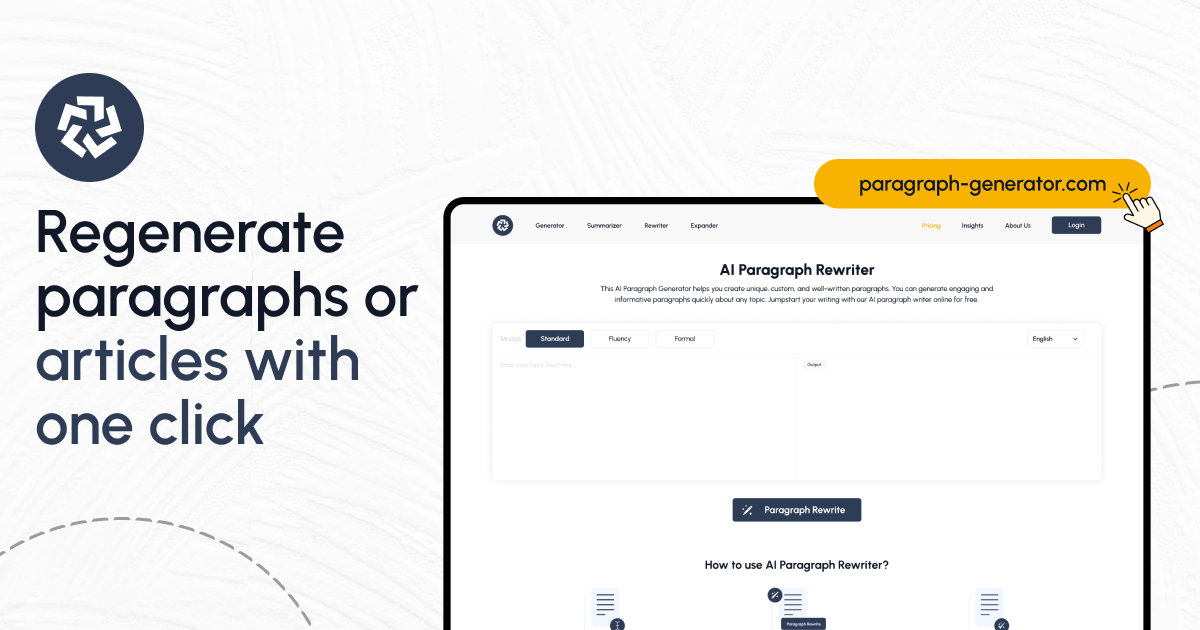 AI Paragraph Rewriter - Rewrite Paragraphs for Free